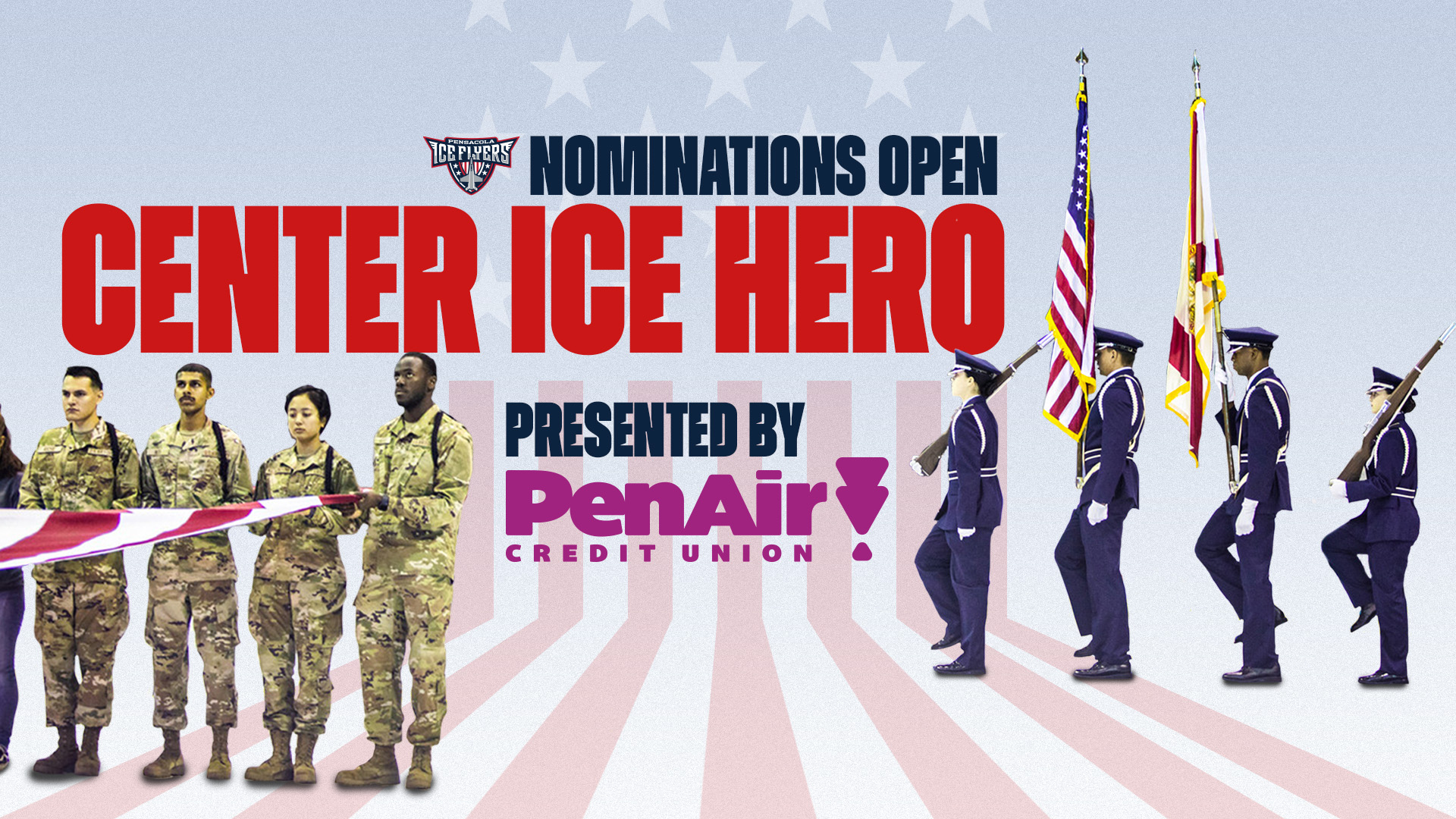 2023-24 Center Ice Hero Nominations Open | Pensacola Ice Flyers