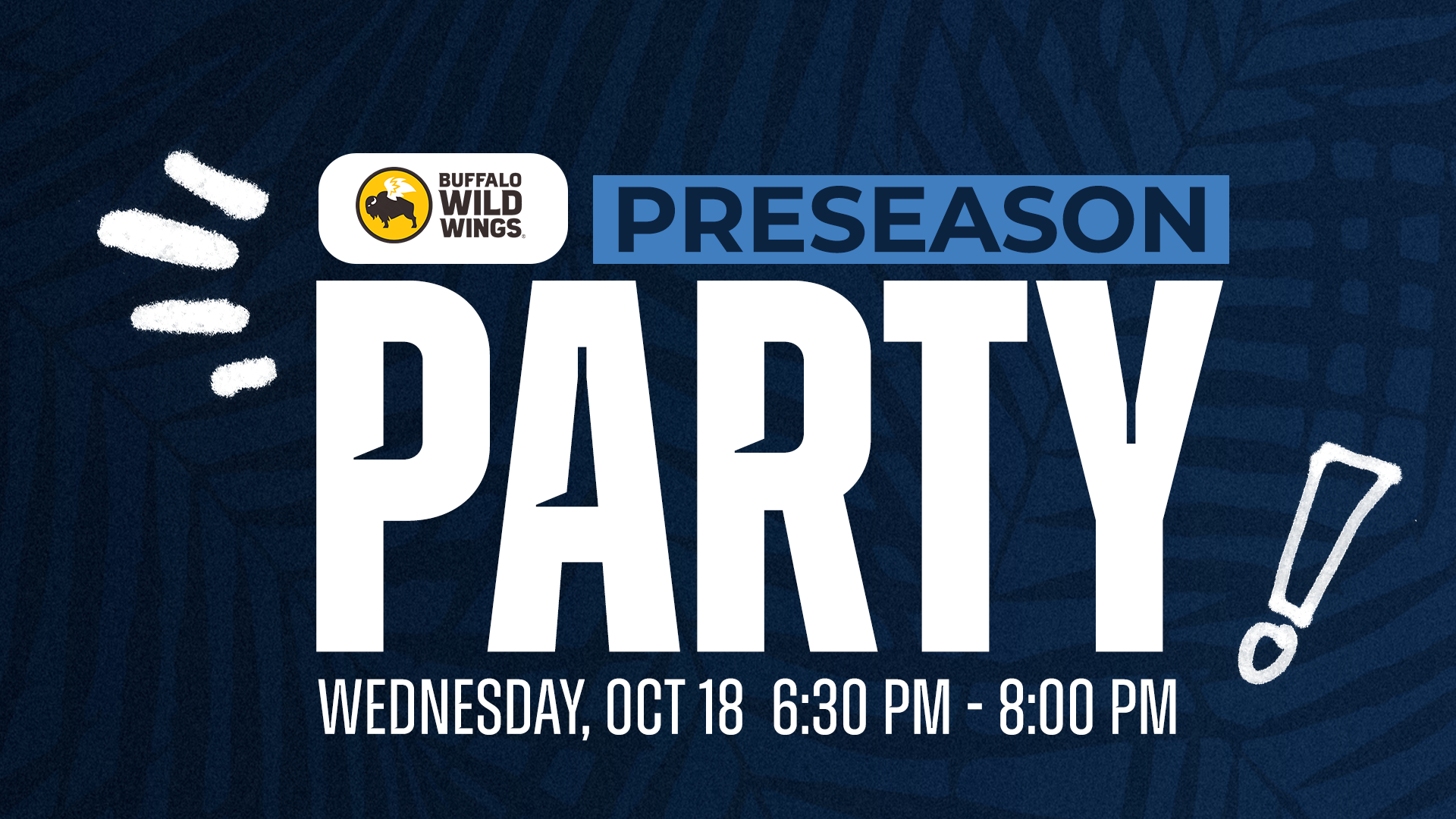 Buffalo Wild Wings Preseason Party | Pensacola Ice Flyers