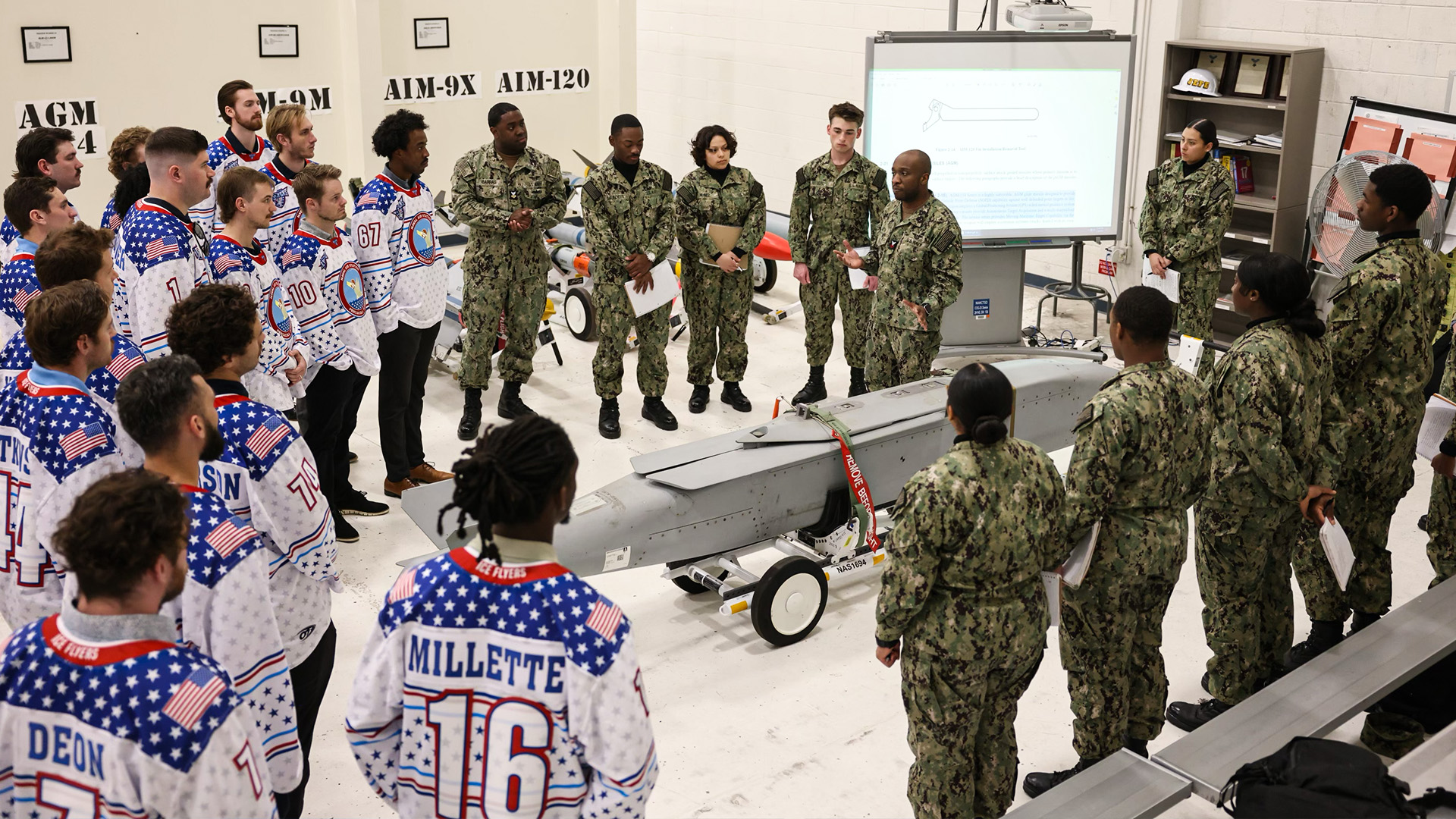 Ice Flyers Collaborate with NAS Pensacola For Military Appreciation ...