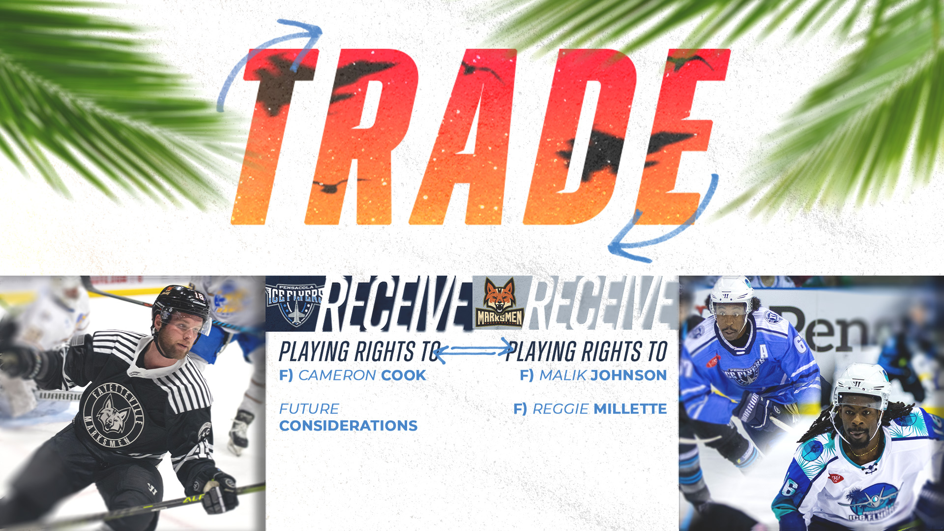 TRADE: Ice Flyers Acquire Playmaking Forward In Blockbuster Trade ...
