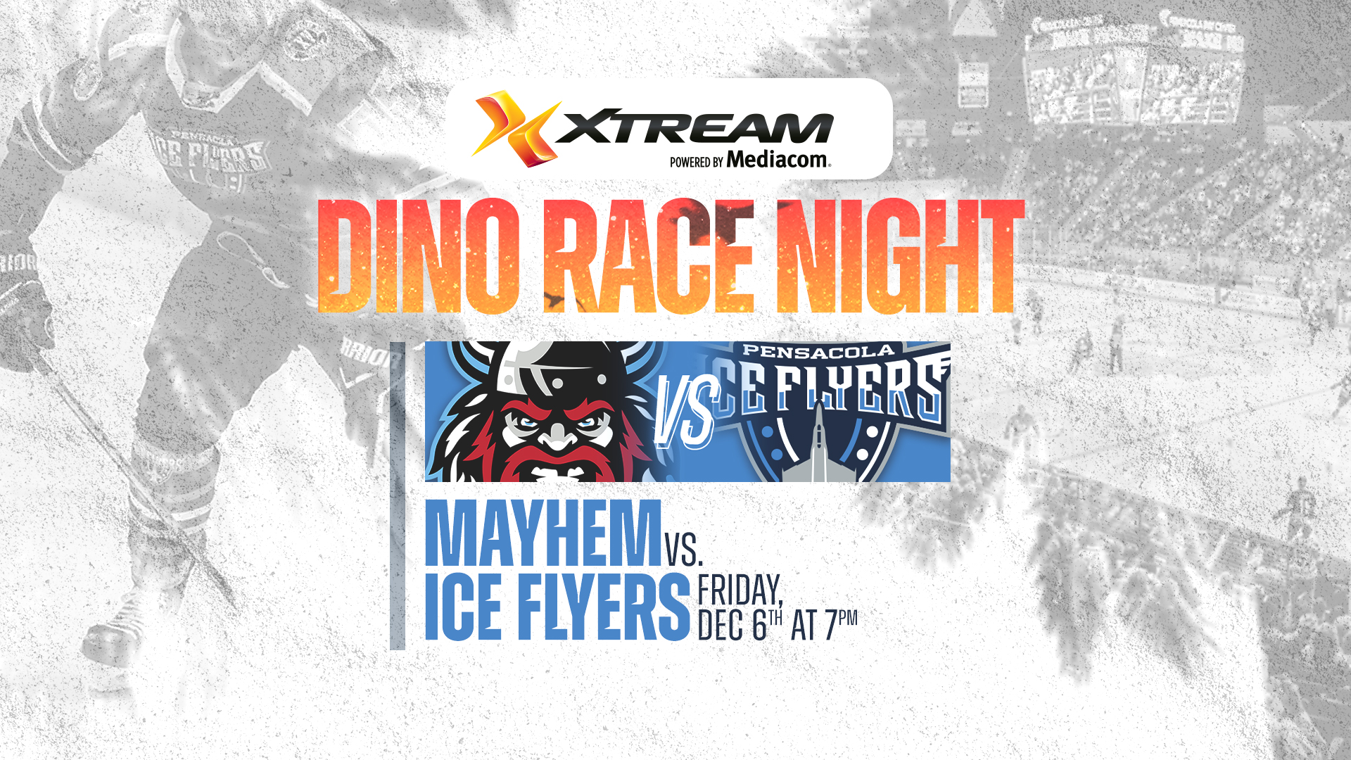 Dino Race Registration | Pensacola Ice Flyers