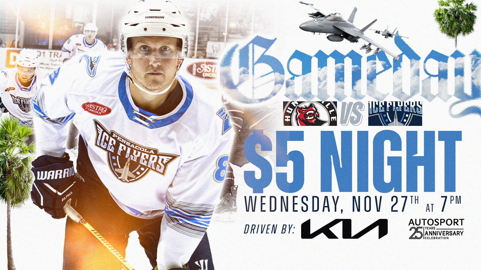 Preview: November 27 vs Huntsville | Pensacola Ice Flyers