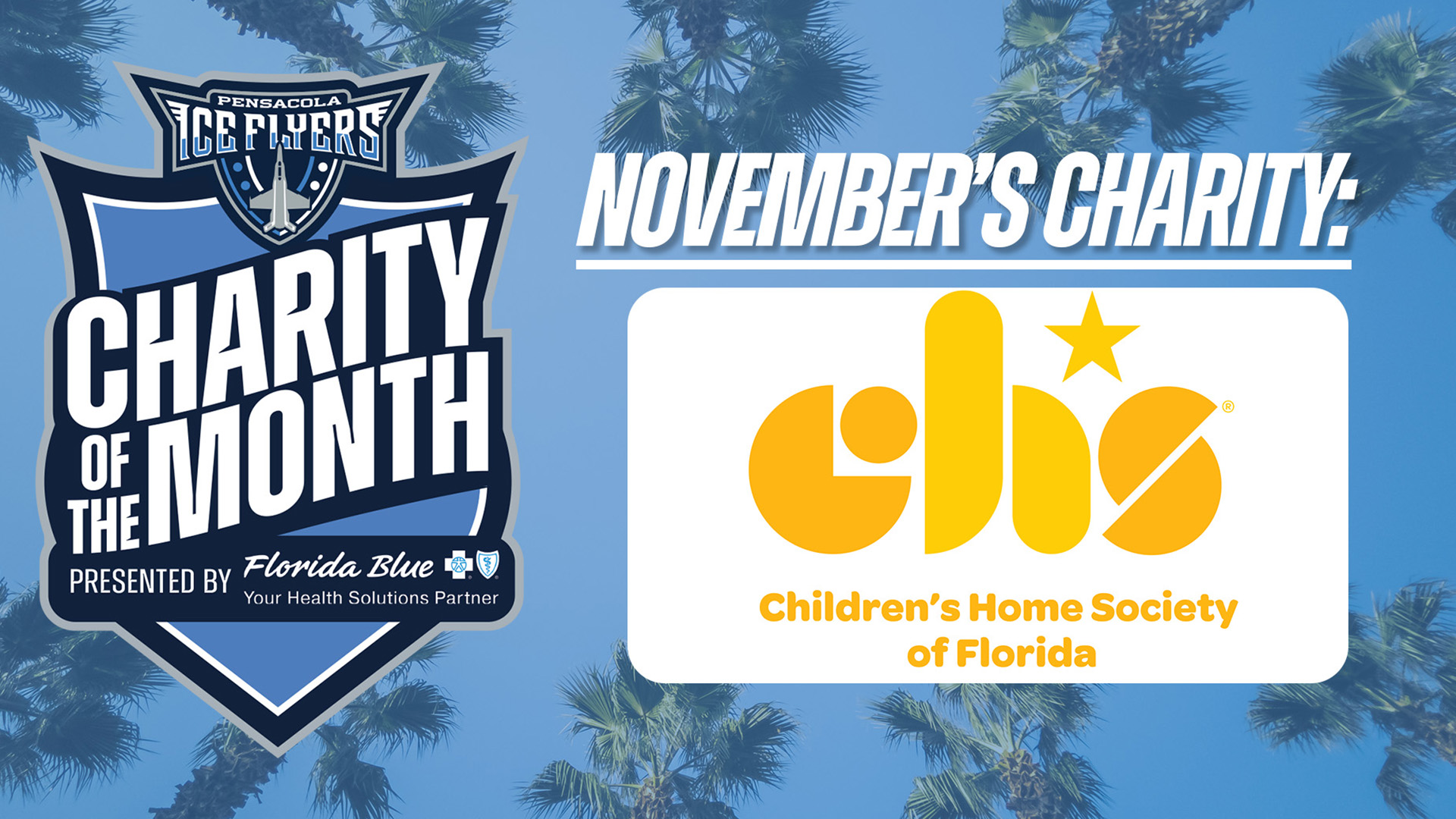 Ice Flyers Announce November Charity of the Month | Pensacola Ice Flyers