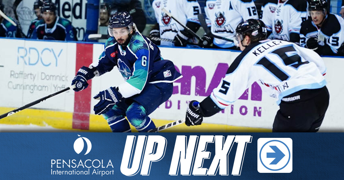 Up Next: Ice Flyers Close Out 2024 in Macon | Pensacola Ice Flyers