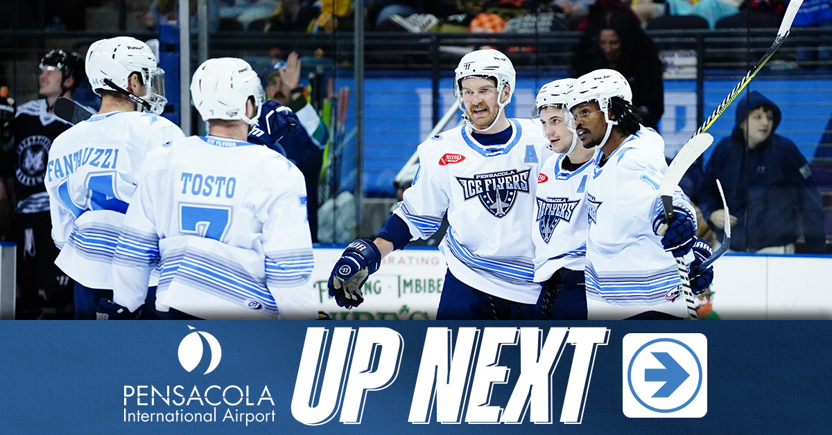 Up Next: Ice Flyers Take On Roanoke in Two-Game Series | Pensacola Ice ...