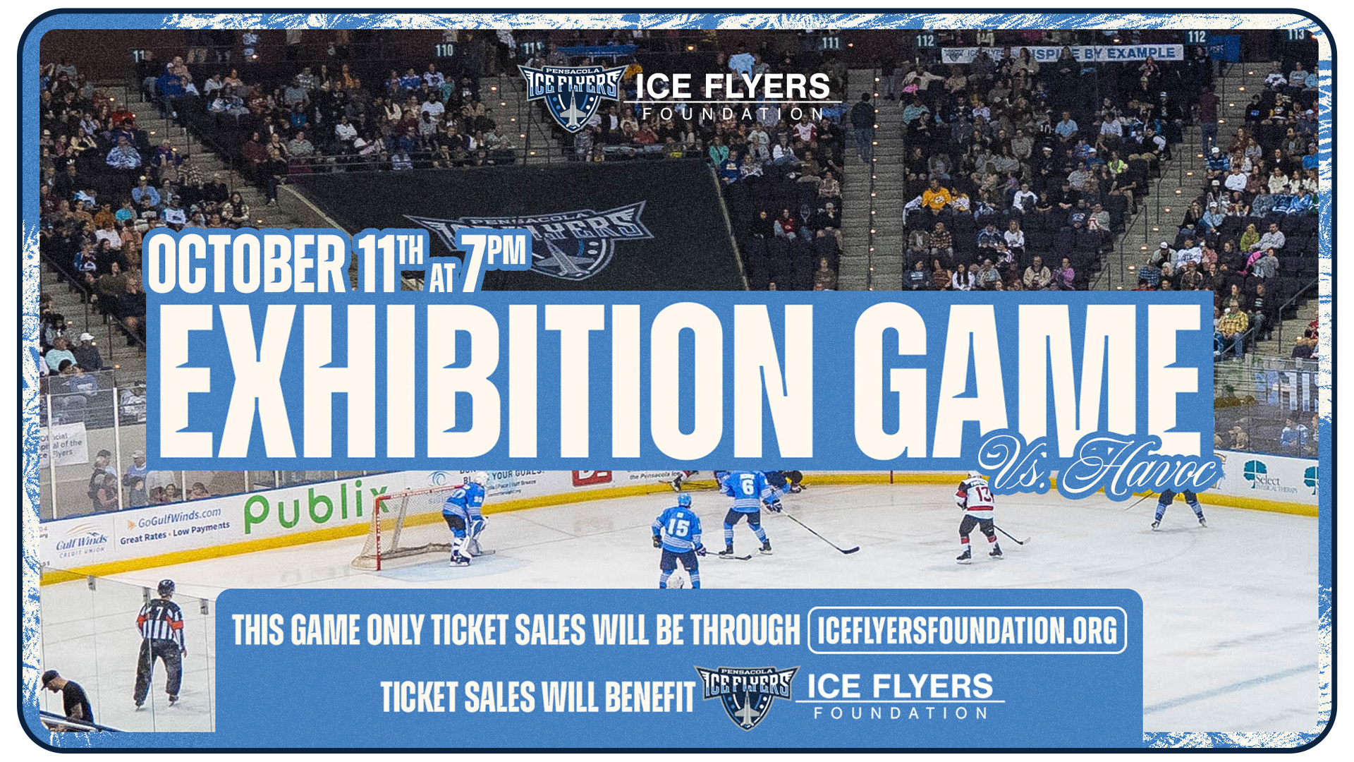Pensacola Ice Flyers Announce Exhibition Game against Huntsville Havoc ...