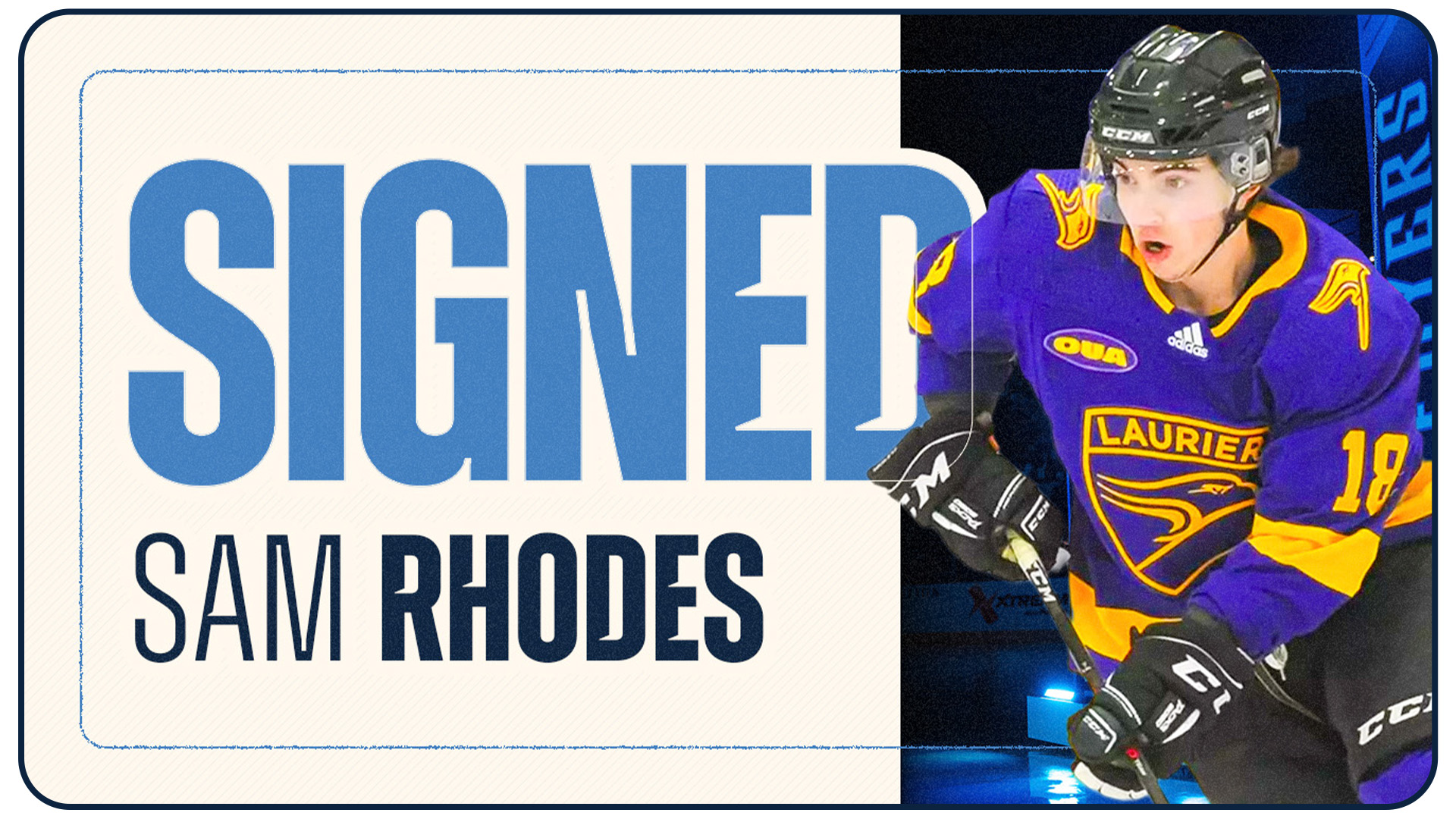 Ice Flyers Strengthen Scoring Attack with Signing of Sam Rhodes ...